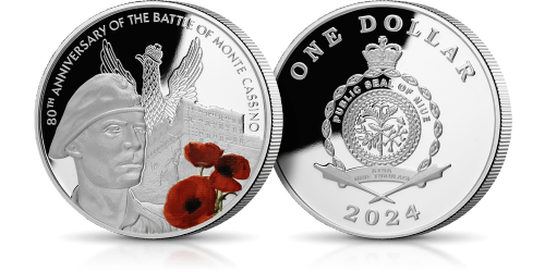 80. Rocznica Bitwy o Monte Cassino upamiętniona na srebrnej monecie - Srebrne monety - Skarbnica ...